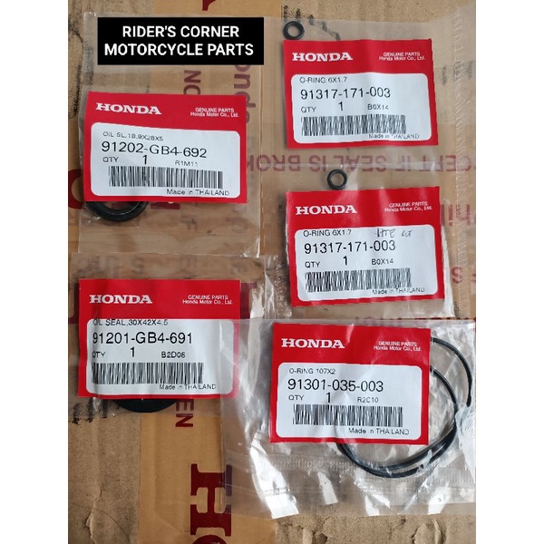 WAVE100 / XRM110 Magneto Kit / Oil Seal / Oring Honda Genuine ...