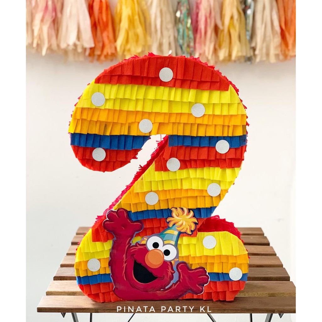 No 2 Elmo Sesame Street theme premium pinata | Shopee Philippines