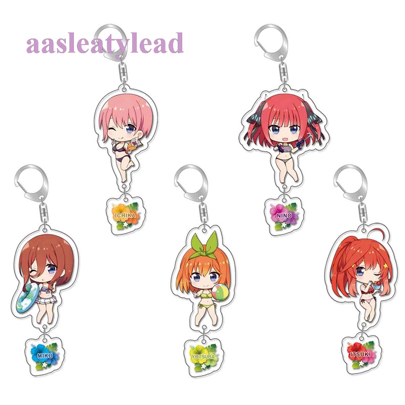 Aasleaty Anime The Quintessential Quintuplets Keychain Nakano Ichika ...