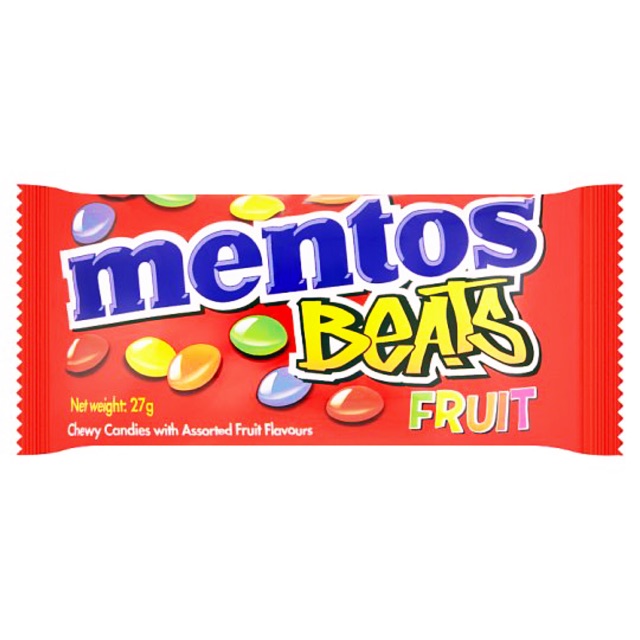 Mentos Beats Fruit ( 12 packs X 27g ) | Shopee Philippines
