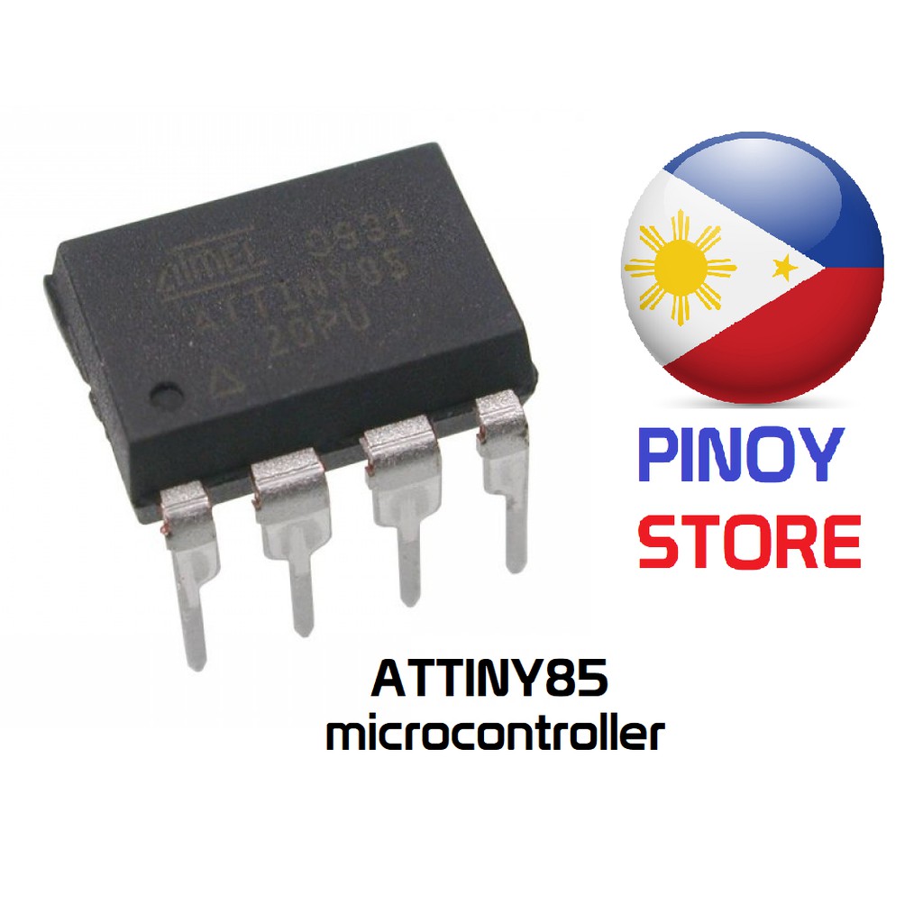 ATtiny85 ORIGINAL IC Arduino IDE compatible DIP Atmel Microchip AVR ATTINY85-220PU attiny85 MCU ...