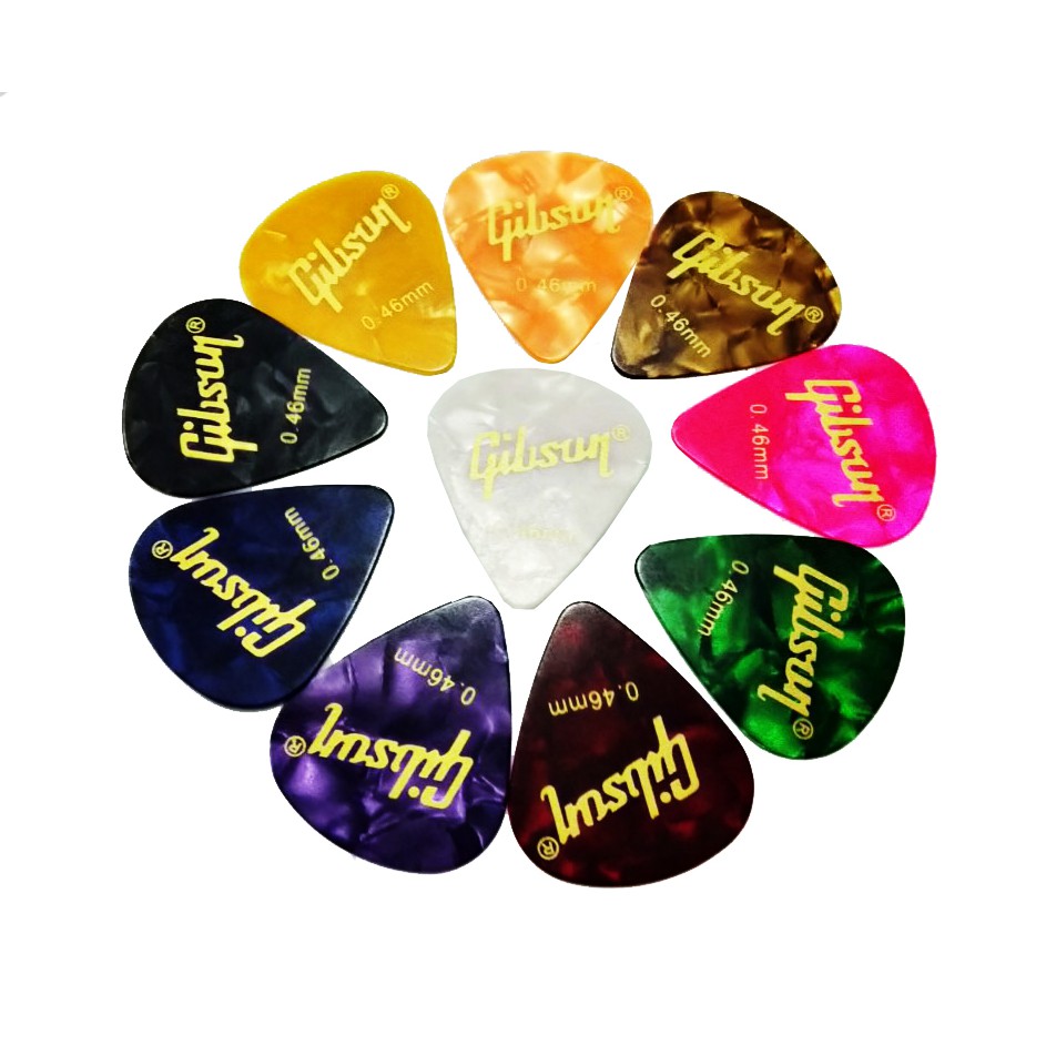 Gibson Guitar Pick 10pcs. | Shopee Philippines