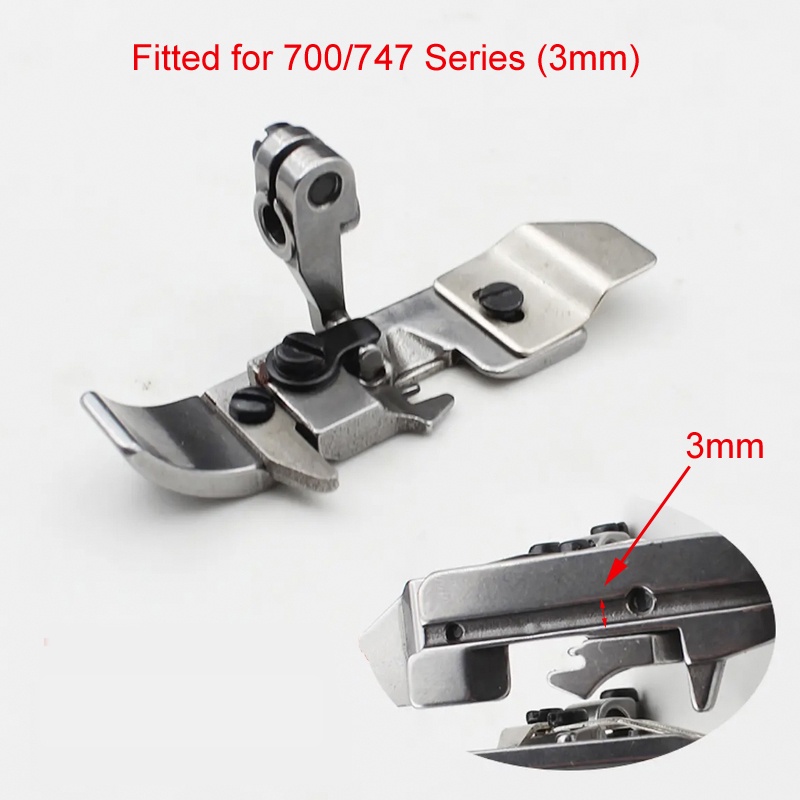 Welting Presser Foot Piping Foot Cording Foot for Industrial 4/5 Thread ...