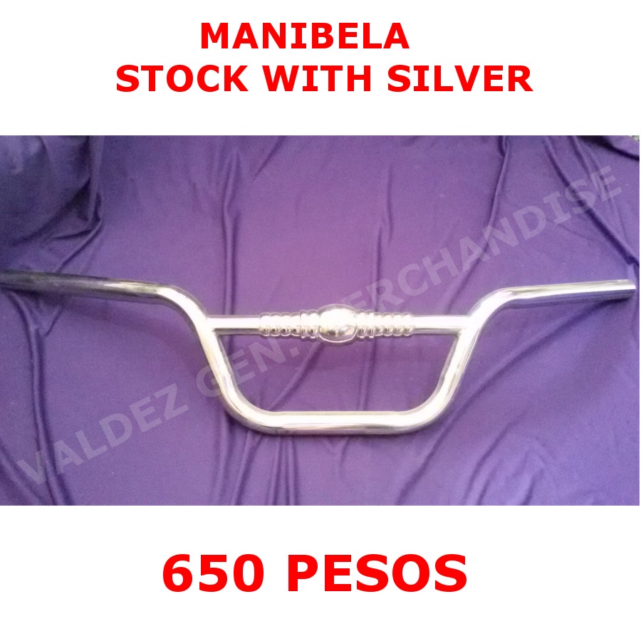 New Stainless Handle Bar, Universal Manibela, TMX Style with SILVER ...