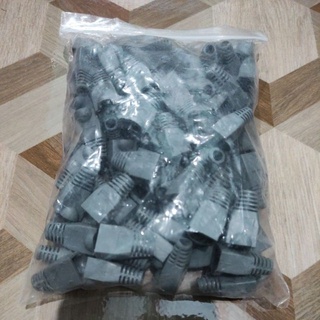 100pcs RUBBER BOOTS FOR RJ45 CAT5,CAT6 INTERNET CABLE 20PCS,50PCS,70PCS ...