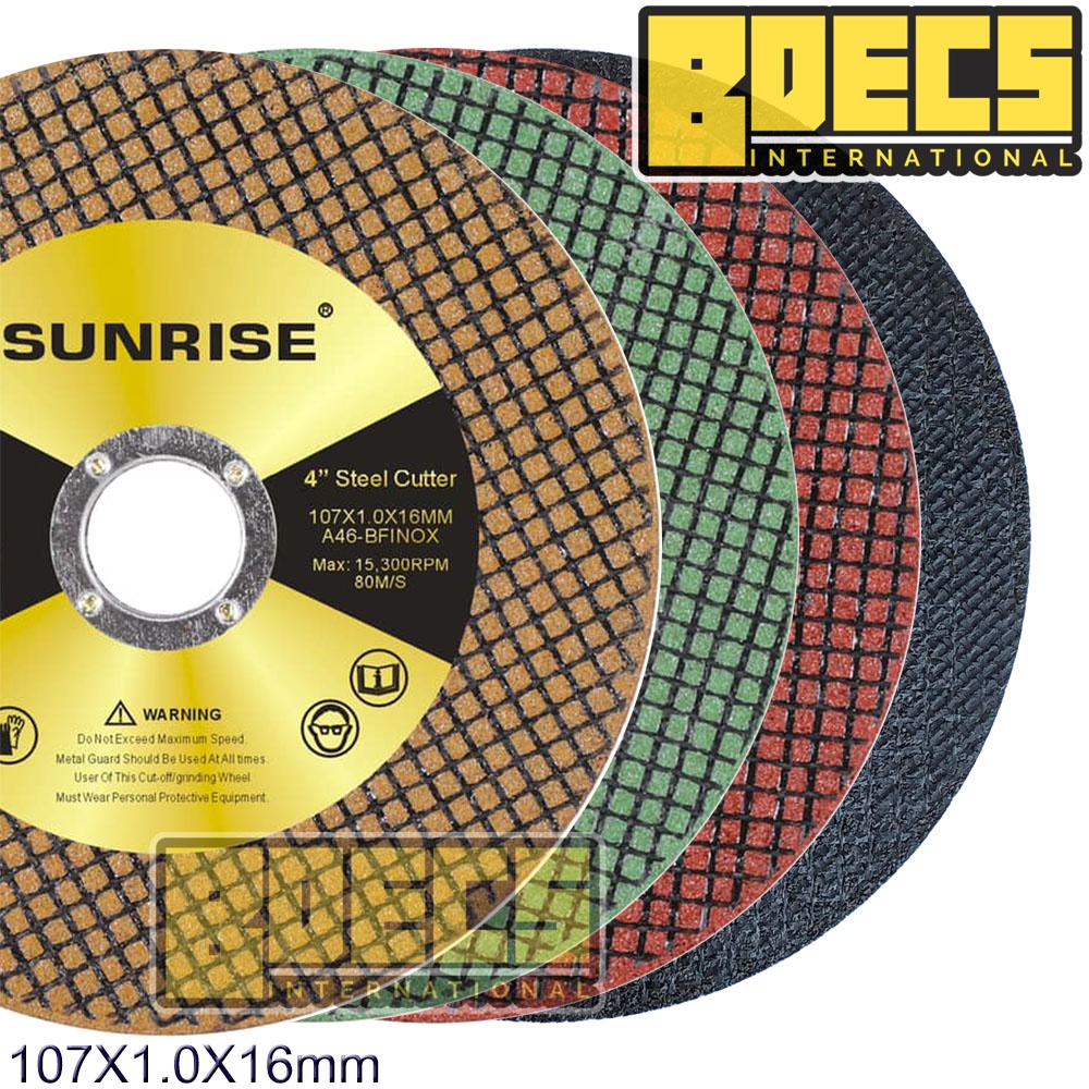 Sunrise Cutting Disc 4" HD New Edition 4 ply (50pcs) Original I bdecs ...