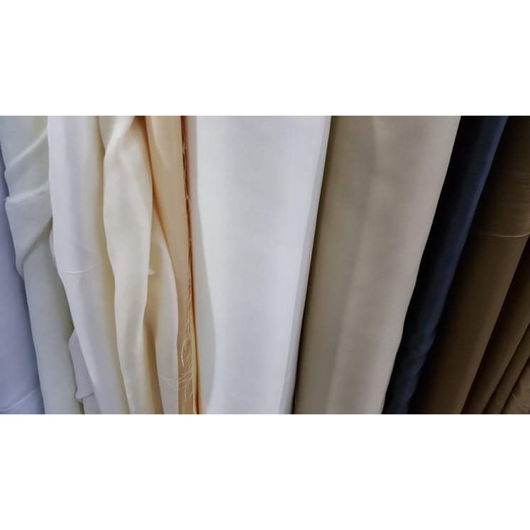 PONGEE / GEENA CLOTH PLAIN (PART 2 of 2)- 60” (YARD) | Shopee Philippines