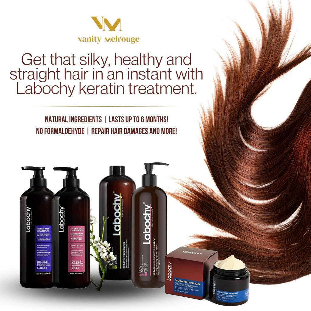 Labochy Keratin Straightening System Maintenance | Shopee Philippines