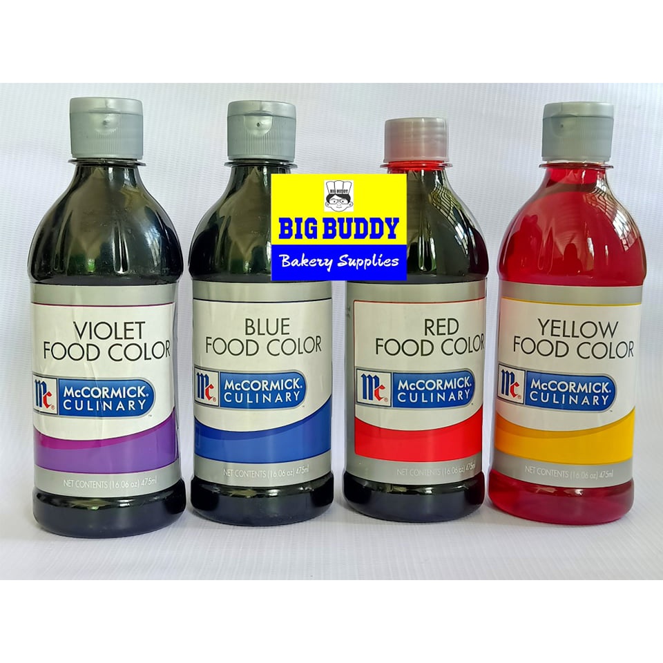 McCormick Food Color 475ml | Shopee Philippines