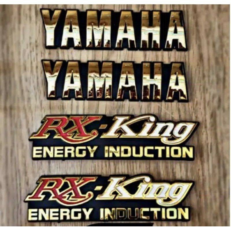 YAMAHA EMBLEM LOGO RX KING EMBLEM LOGO RX KING AKI BOX CAN BE SINGLE ...