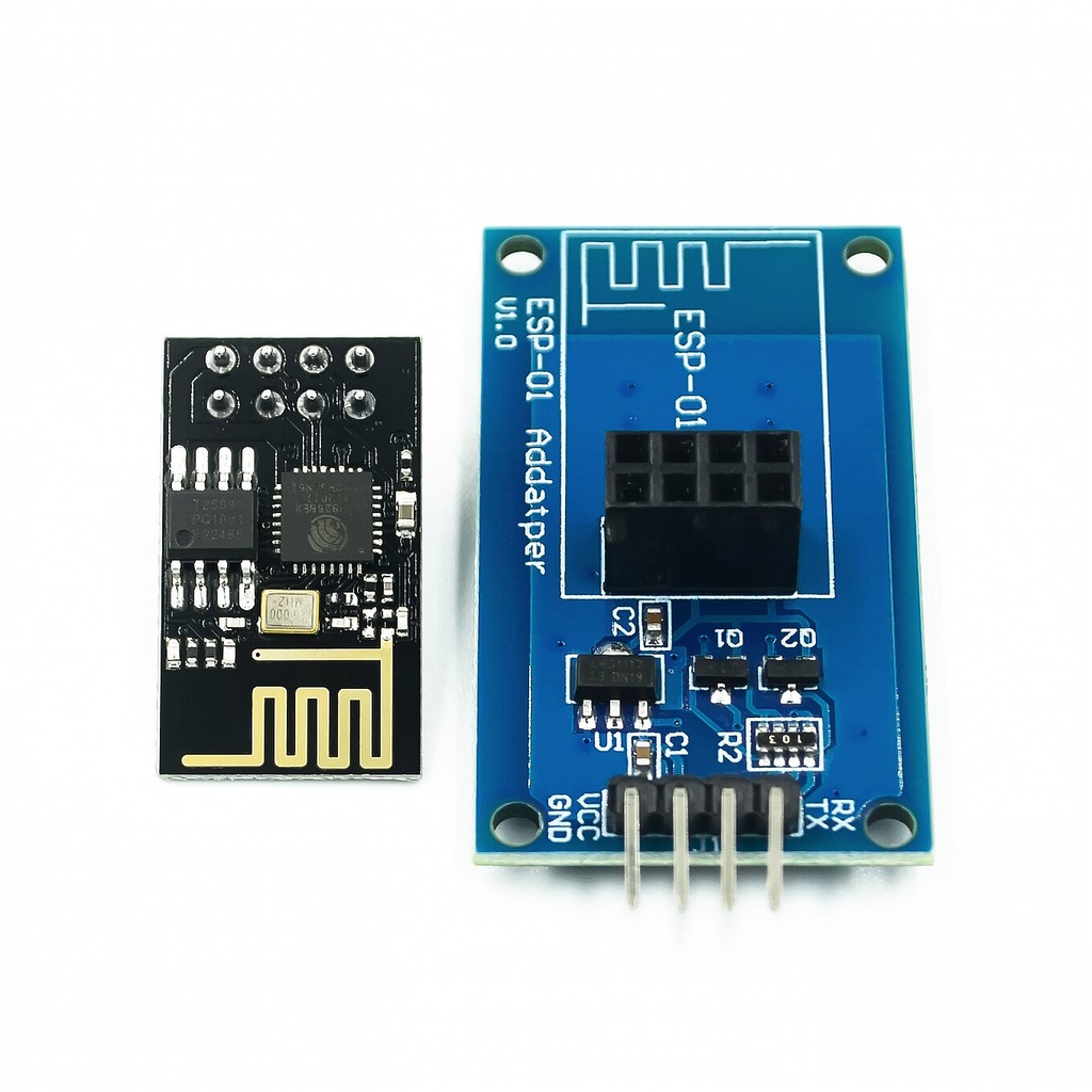 ESP8266 ESP-01 ESP01 Serial Wireless WIFI Module For Arduino Transceiver Receiver Adapter Board ...