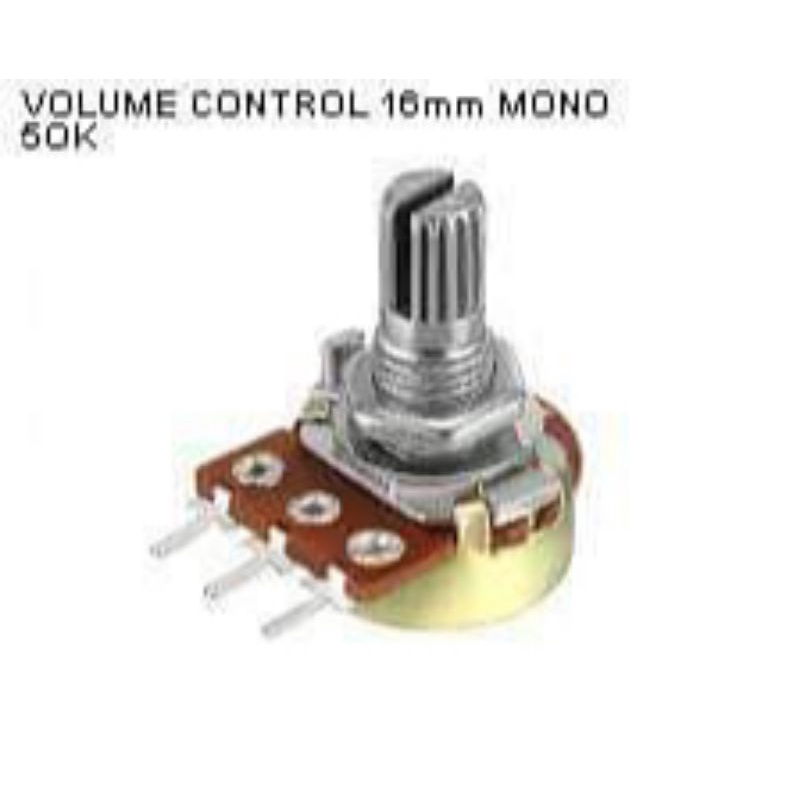 Volume control 50k 3pin mono | Shopee Philippines