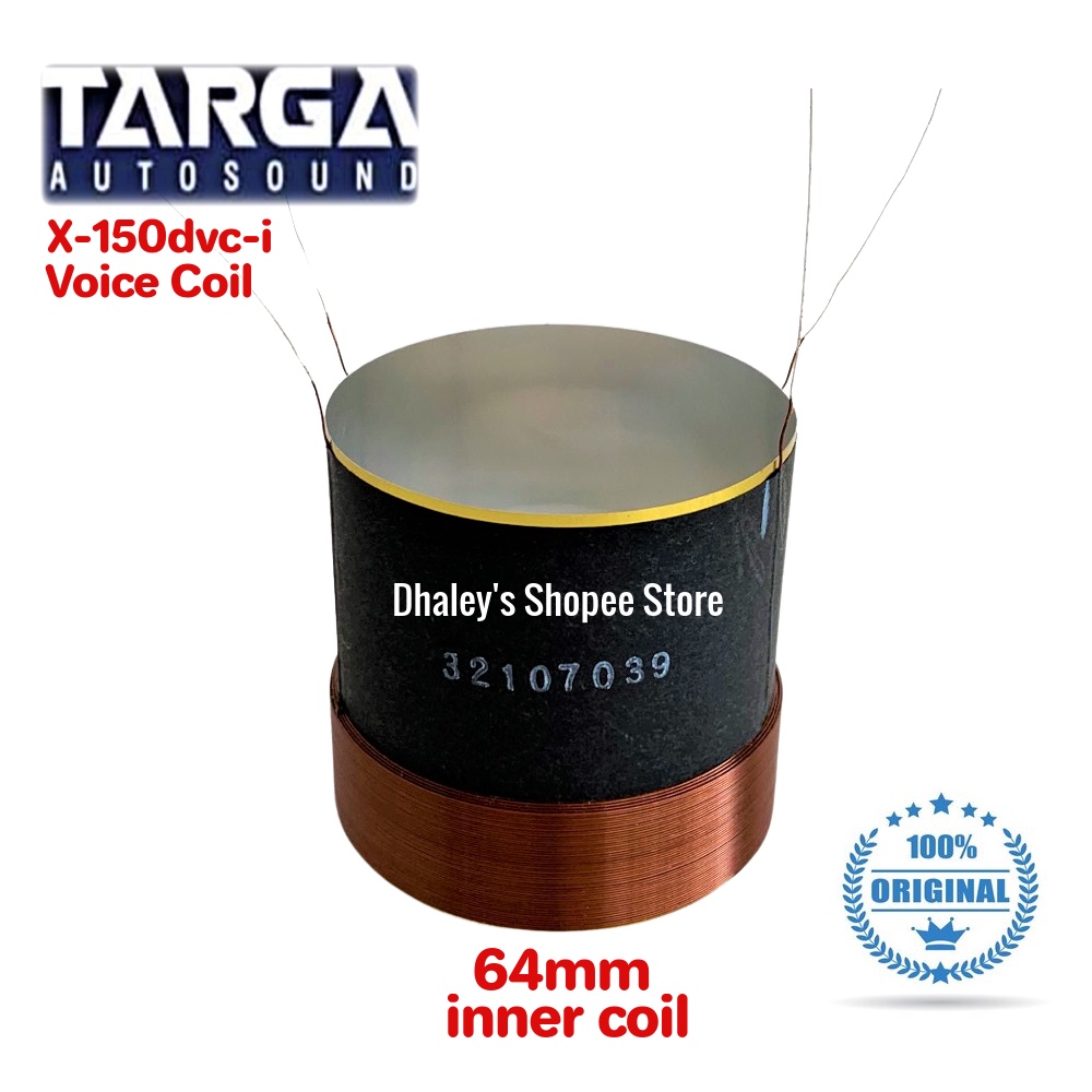 Original Targa Speaker COIL for X-150dvc-i Targa 15" Subwoofer Voice ...