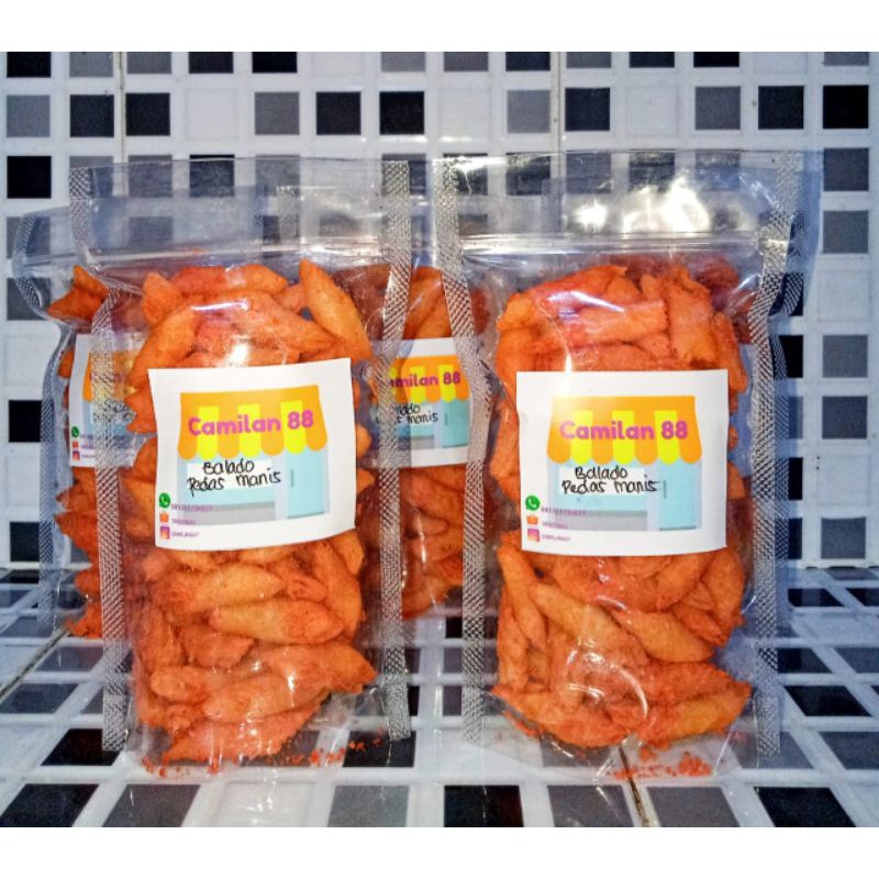 Lumpia Skin Chips / Sweet Spicy Balado Flavor Kulpi | Shopee Philippines
