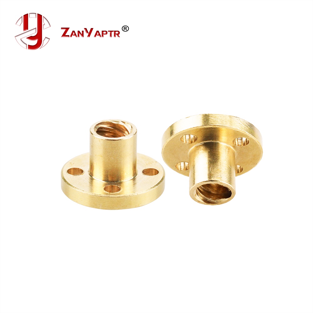 3D printer M8 TR8 - 8mm 4mm 2mmTrapezoidal Screw for Supporting All the Copper Nut Stepper Motor ...