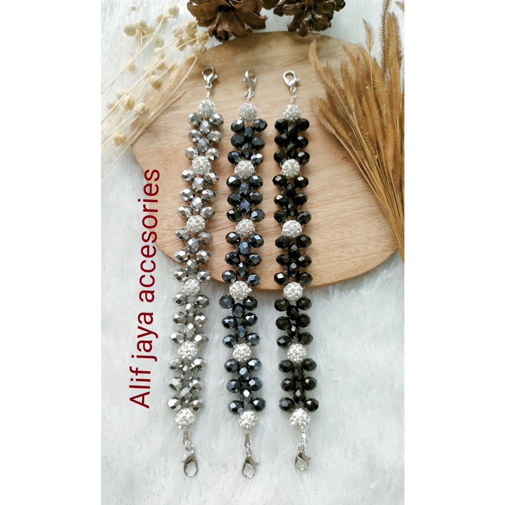 Luxury crystal hijab mask connector / hijab mask connector / crystal ...