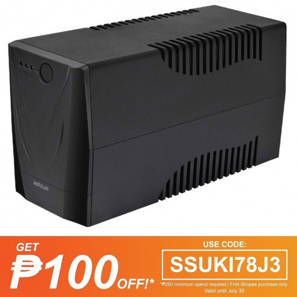 Astrum UP650 Backup UPS 600VA Offline 360W Power Supply | Shopee ...