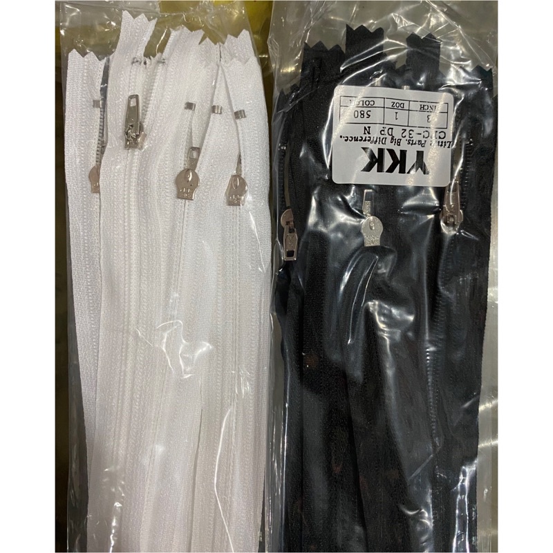 YKK zipper 8 inch 20 cm / Rit YKK CFC 32 nickel head | Shopee Philippines