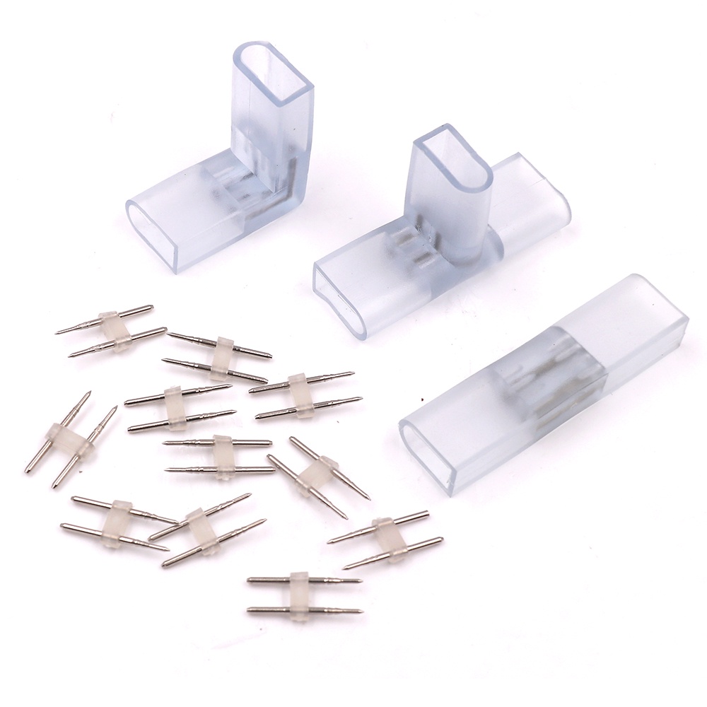 2 pin I L T Shape Corner Connector for 8x16MM Single Color Neon Middle ...