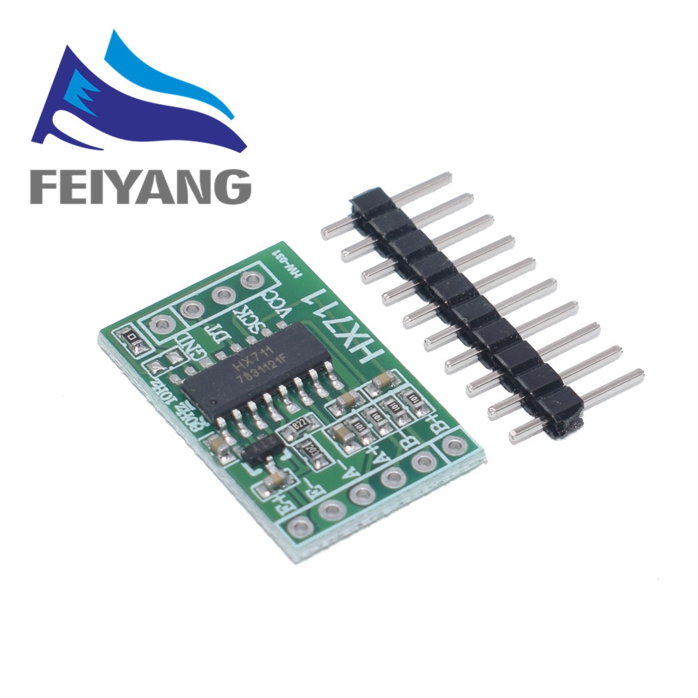 1PCS Dual Channel HX711 Weighing Pressure Sensor 24-bit Precision A/D ...