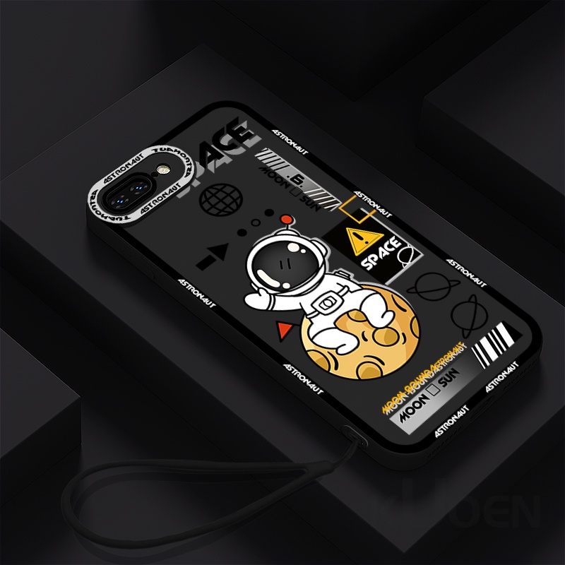 Casing Compatible For iphone 6 6s 7 8 plus Planet Space Astronaut Nasa ...