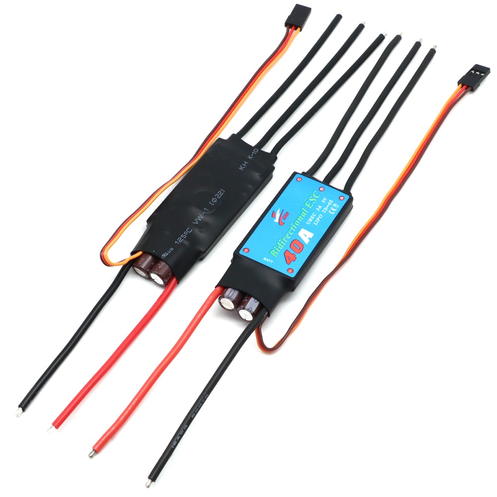 ZMR 12A 20A 30A 40A 50A 60A 80A Bidirectional Brushless ESC for RC Boat Rc Car Pneumatic ...