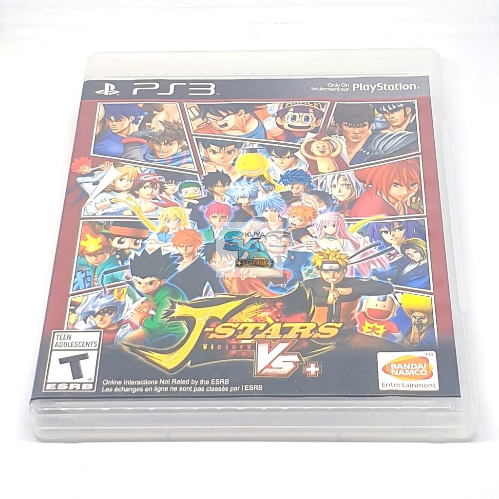J-Stars Victory Vs+ Rare ps3 game ALL | Shopee Philippines