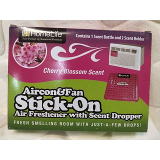 AIRCON & FAN AIR FRESHENER WITH WITH SCENT DROPPER | Shopee Philippines