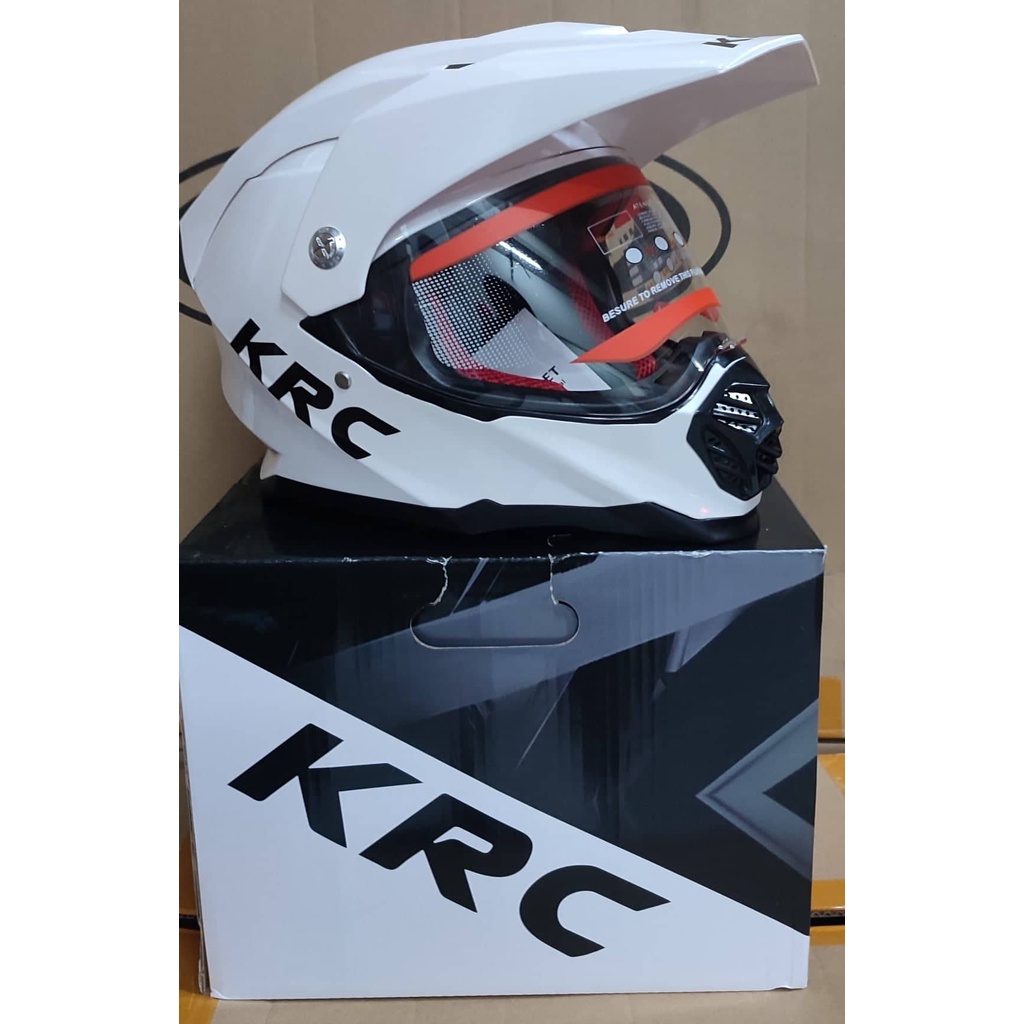 409 KRC Motocross Dual Sports Helmet | Shopee Philippines