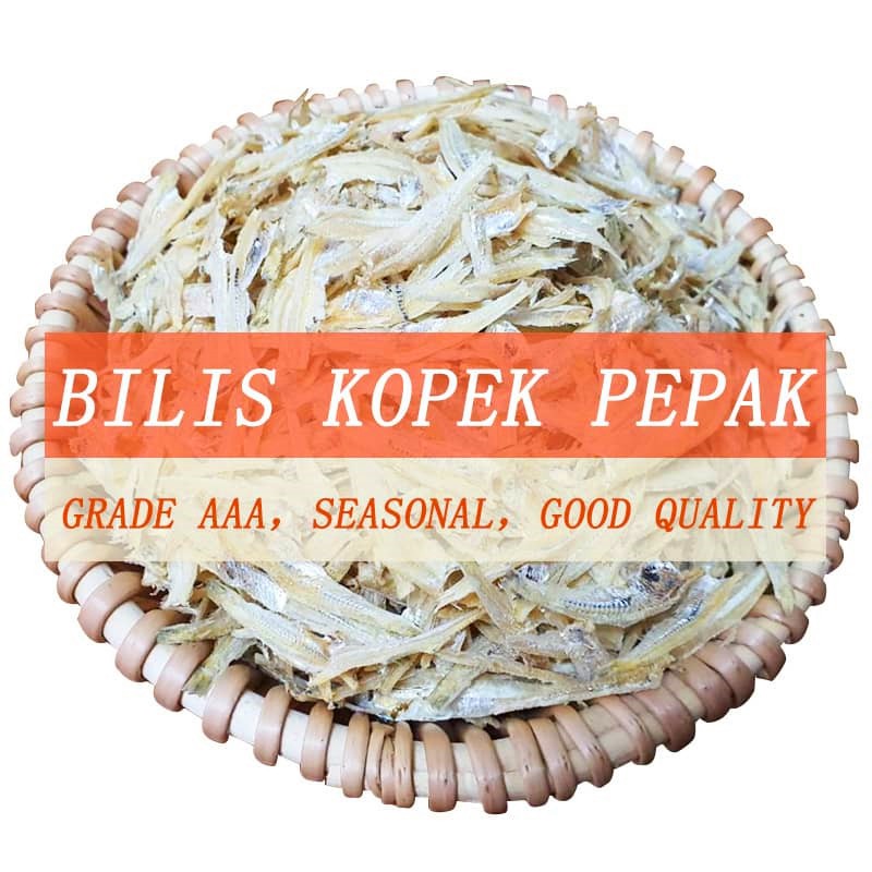 PUTIH Pepak Pepak Anchovies Grade AAA White Peeled (100g~500g)(Thin & Crispy) | Shopee Philippines