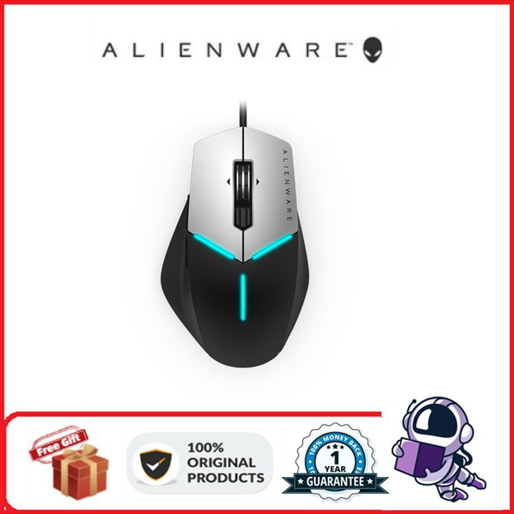Alienware AW558 wired gaming gaming mouse Symphony lighting | Shopee ...