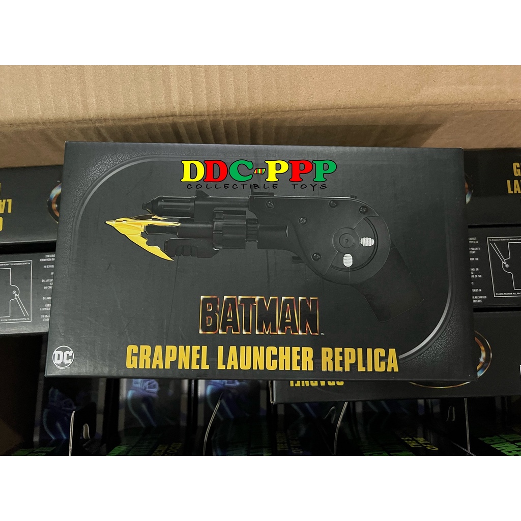 BATMAN 1989 GRAPNEL LAUNCHER PROP REPLICA - by NECA (SEALED) | Shopee ...