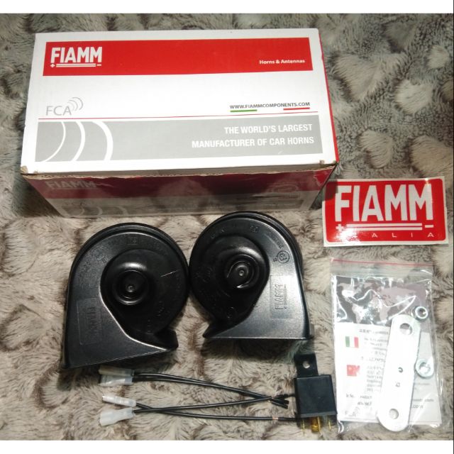 FIAMM AM80SX horn complete with Fiamm Relay | Shopee Philippines