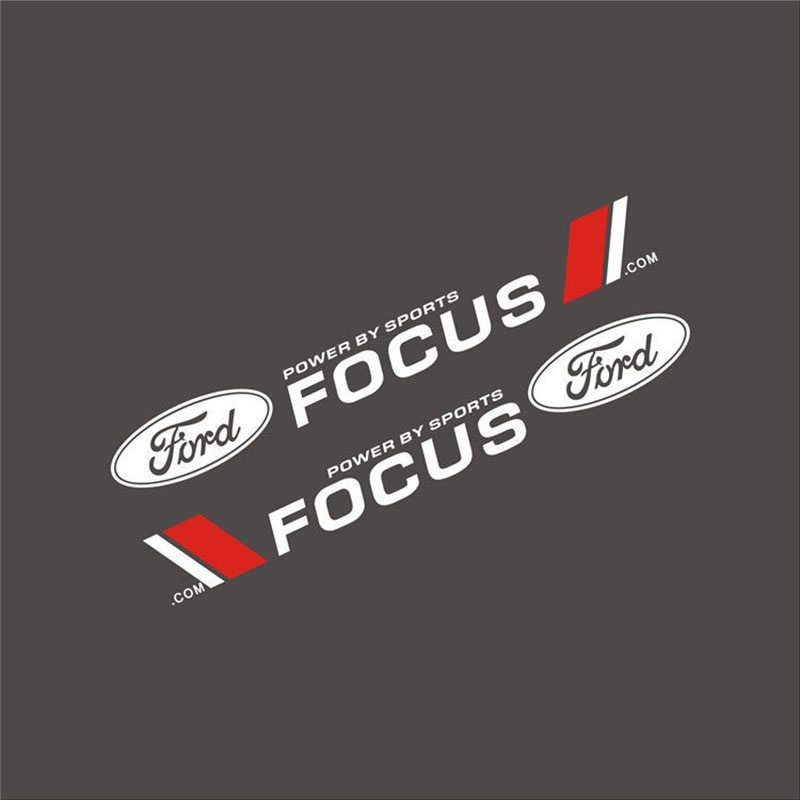 1Pair Ford Car Sticker Decals Side Body Auto Car Sticker Waterproof ...