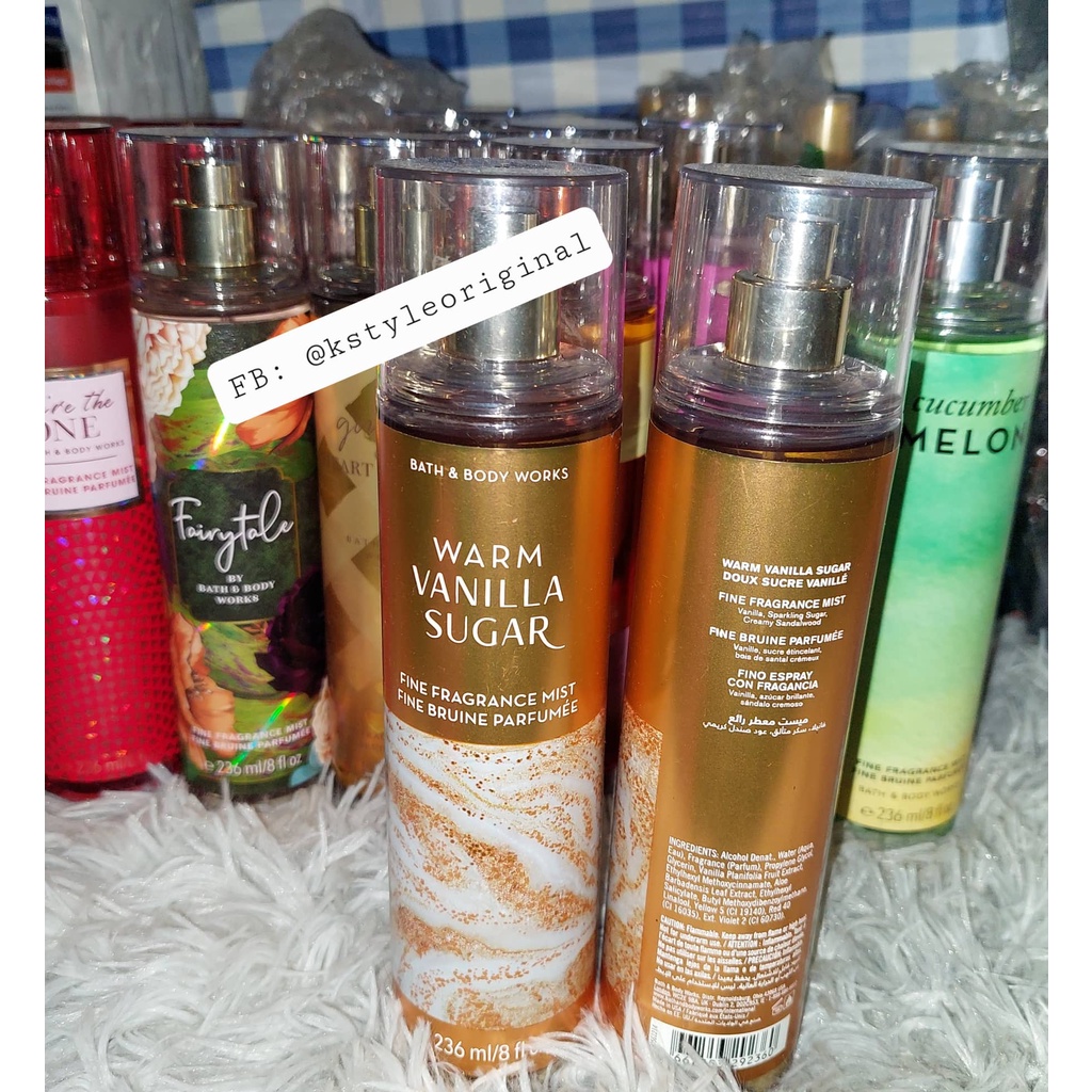 Bath and Body Works Mist (Canada, UAE, Qatar and USA) | Shopee Philippines