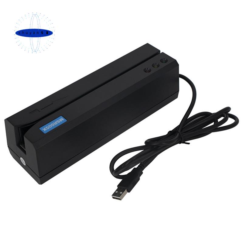 MSR605X Magnetic Stripe Card Reader Writer Encoder Magstrip MSR206 ...