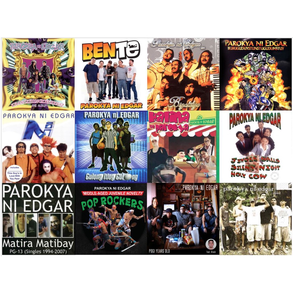 Parokya ni Edgar Album Cover Ref Magnet Matte Laminated | Shopee ...