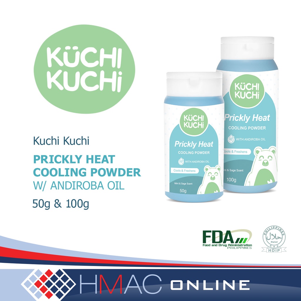 Kuchi Kuchi Prickly Heat Powder | Shopee Philippines