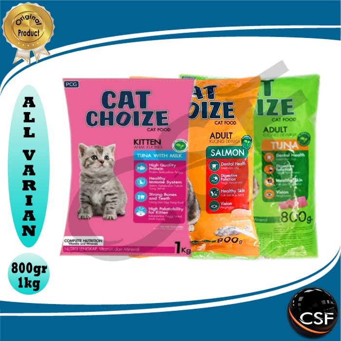 Cat CHOIZE Dry CAT Food All Variants/Premium CAT Food | Shopee Philippines