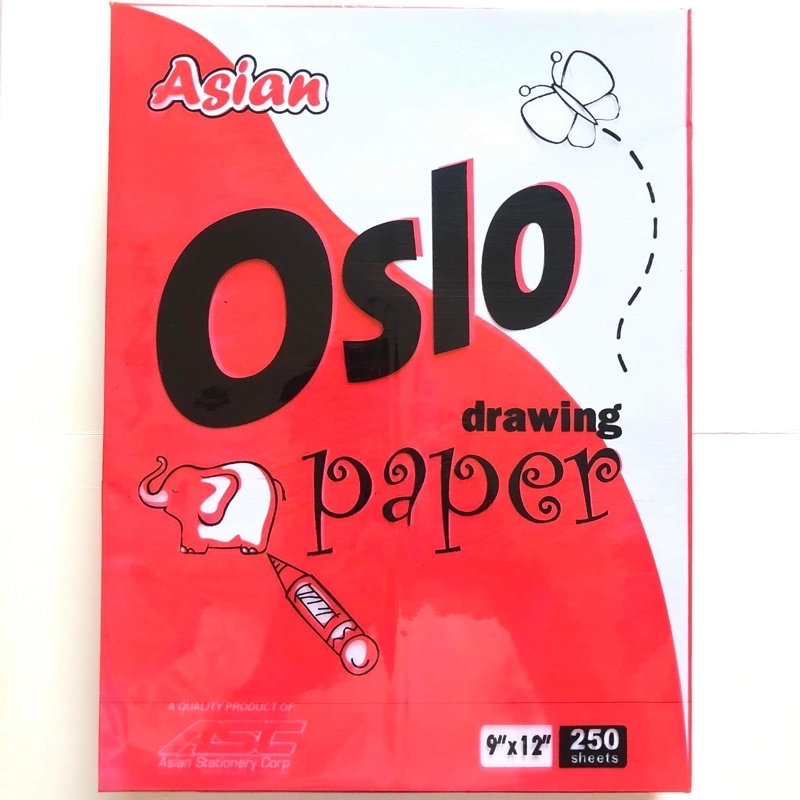 Oslo Paper 9x12” 250pcs/ream | Shopee Philippines