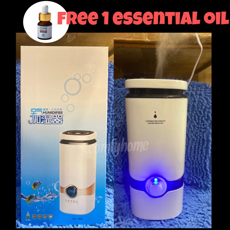 4L Huge Mist Air Humidifier Ultrasonic Humidifier Large Capacity ...