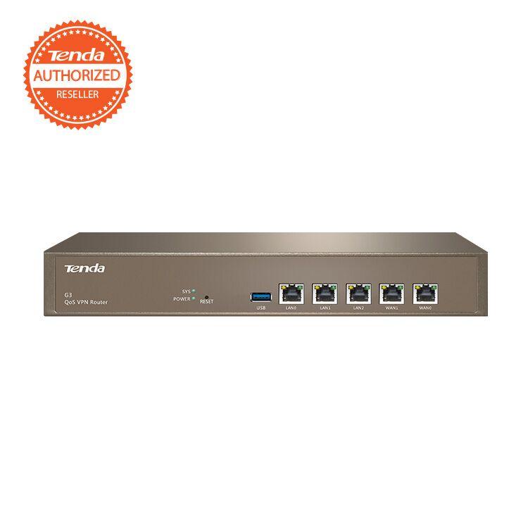 Tenda G3 VPN Multi-WAN USB Gigabite Router Switches | Shopee Philippines