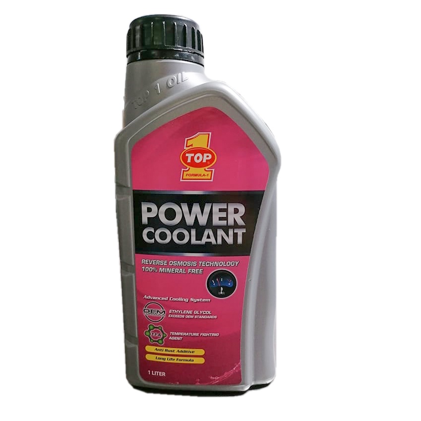 TOP1 Power Coolant PINK (Advance Cooling System) 1 LITER Recommended ...