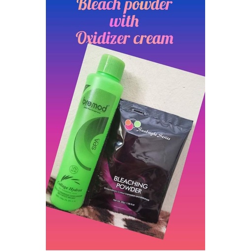Bremod oxidizer and sunbright bleach set | Shopee Philippines