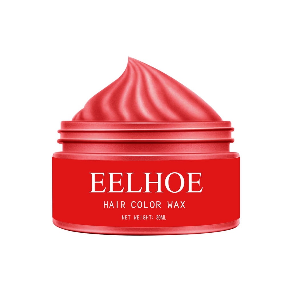 Eelhoe Hair Dye Wax Styling Silver Mud Grey Disposable Natural Hair ...