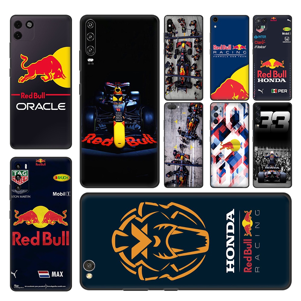 RG17 red bull racing Silicone black Phone case For iPhone 5 5S SE 6 6S ...