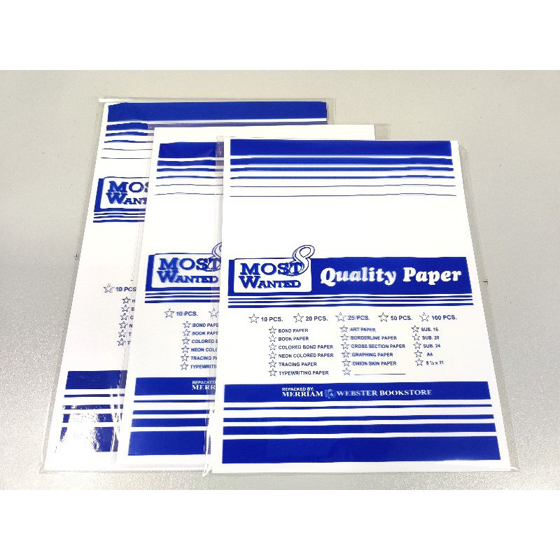 Most Wanted Paper S20 70gsm Short Long A4 | Shopee Philippines