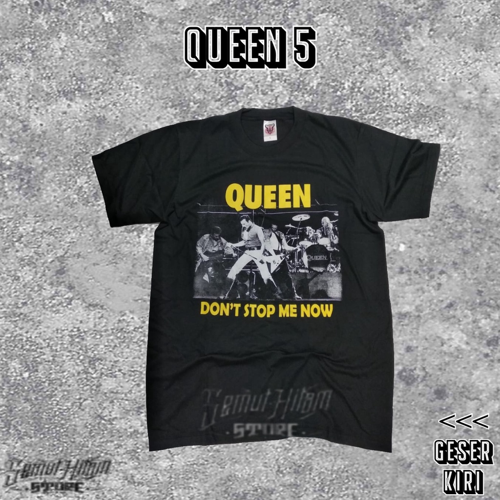 Queen DONT STOP ME NOW T-shirt Builtup British Rock Music Band Prapatan Rebel Heaven Hell ...