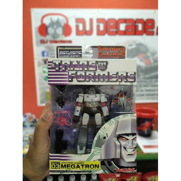 TAKARA MEGASCF TF 03 TRANSFORMERS 03 DESTRON LEADER MEGATRON | Shopee ...
