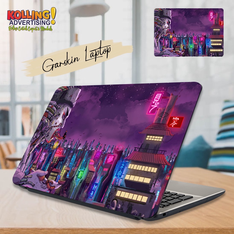 Garskin Laptop naruto 4k cool anime art Skin Laptop Sticker Laptop ...